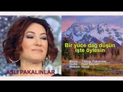 ASLI PAKALINLAR  Bir yüce dağ düşün işte öylesin