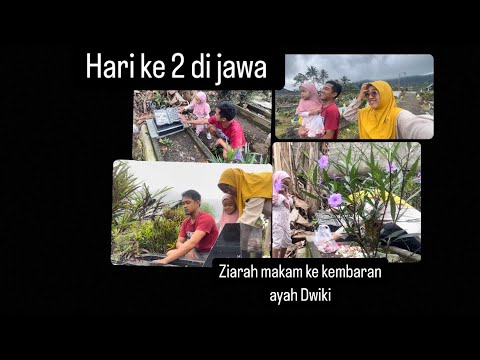 Hari kedua di jawa Bunda Nangis || Ziarah makam ke om dwika onty dan uyut nya Bocil