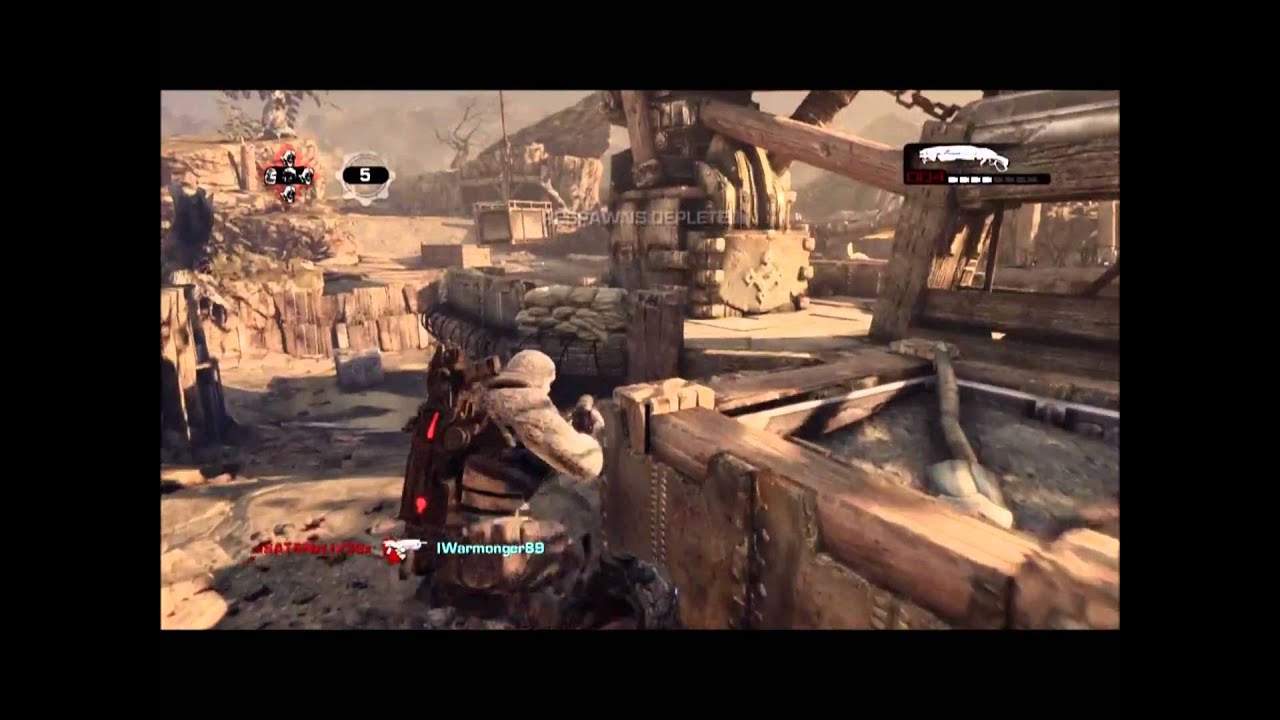 Gears of War 3 Beta Gameplay: Ink Grenades - YouTube