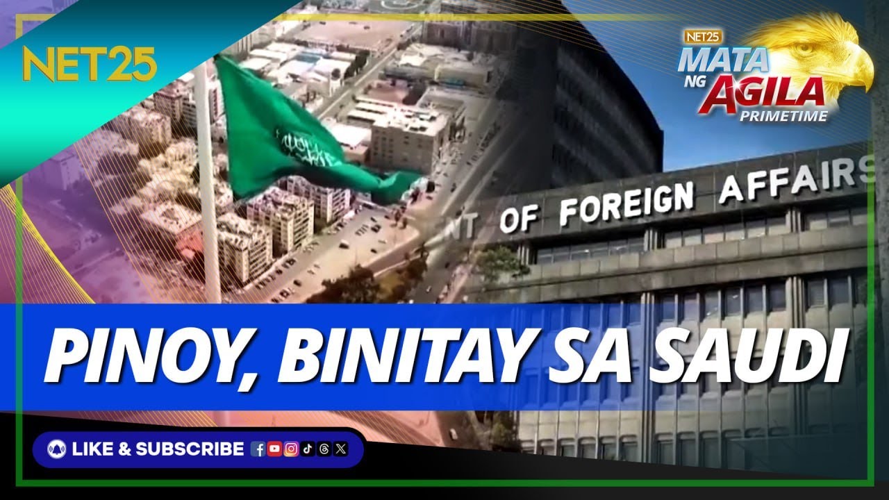 Pinoy binitay sa Saudi Arabia dahil sa murder - YouTube
