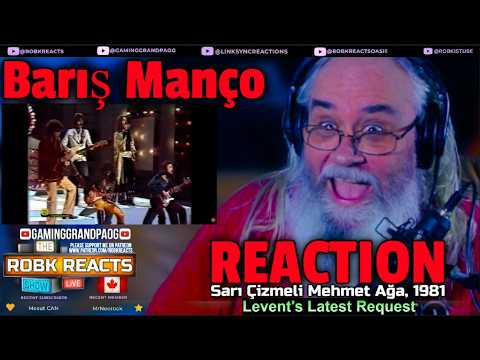 Barış Manço - Sarı Çizmeli Mehmet Ağa (1981 Müzik Söleni) | First Time Hearing Reaction - Requested!