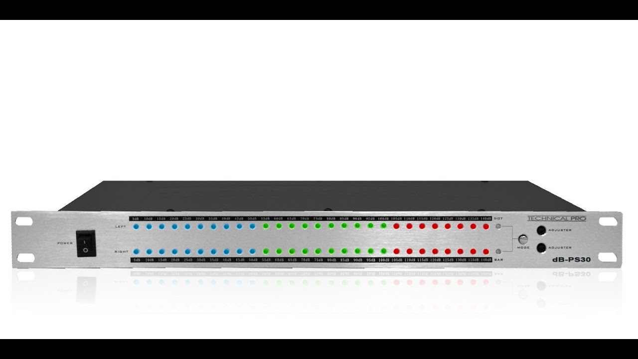 Medidor De Decibeles 19 Technical Db-301u Profesional - YouTube