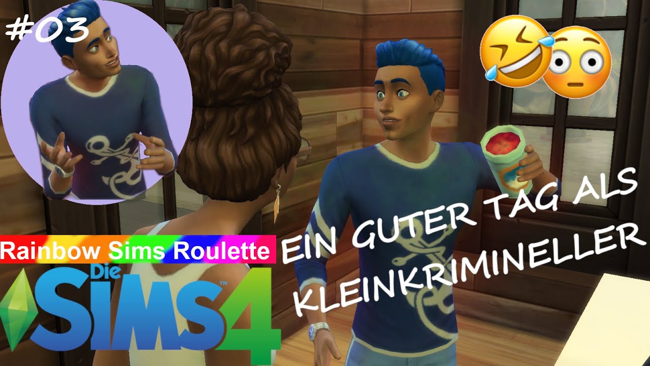 EIN GUTER TAG ALS KLEINKRIMINELLER! /JUL HELLCAT /Rainbow Sims Roulette ...