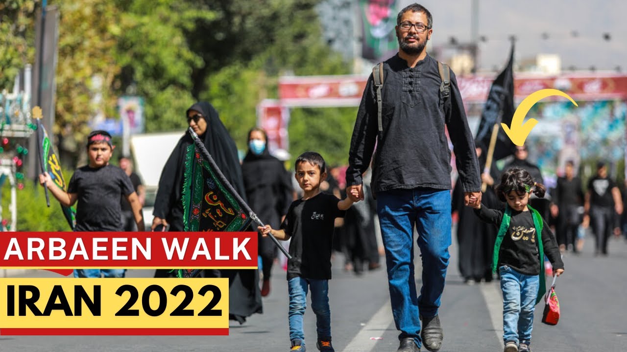 Arbaeen walk- The largest peaceful gatherings in the world #iran#walk ...