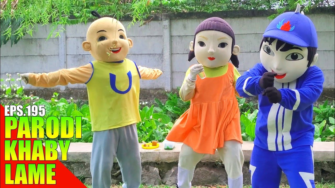 Drama Badut Boboiboy & Ondel-Ondel Betawi ~ Parodi Khaby Lame Ditaman ...