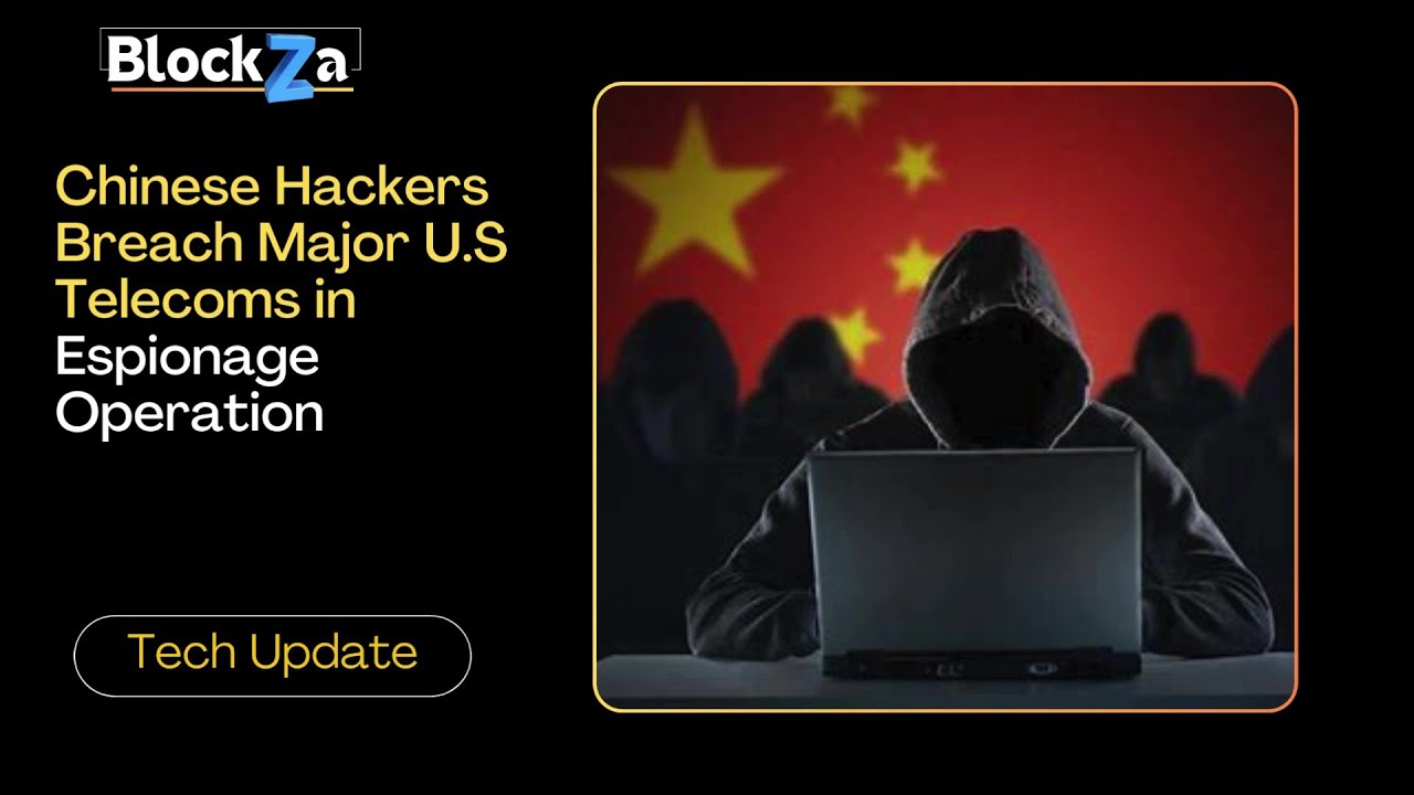 Chinese Hackers Breach Major U S Telecoms in Espionage Operation - YouTube
