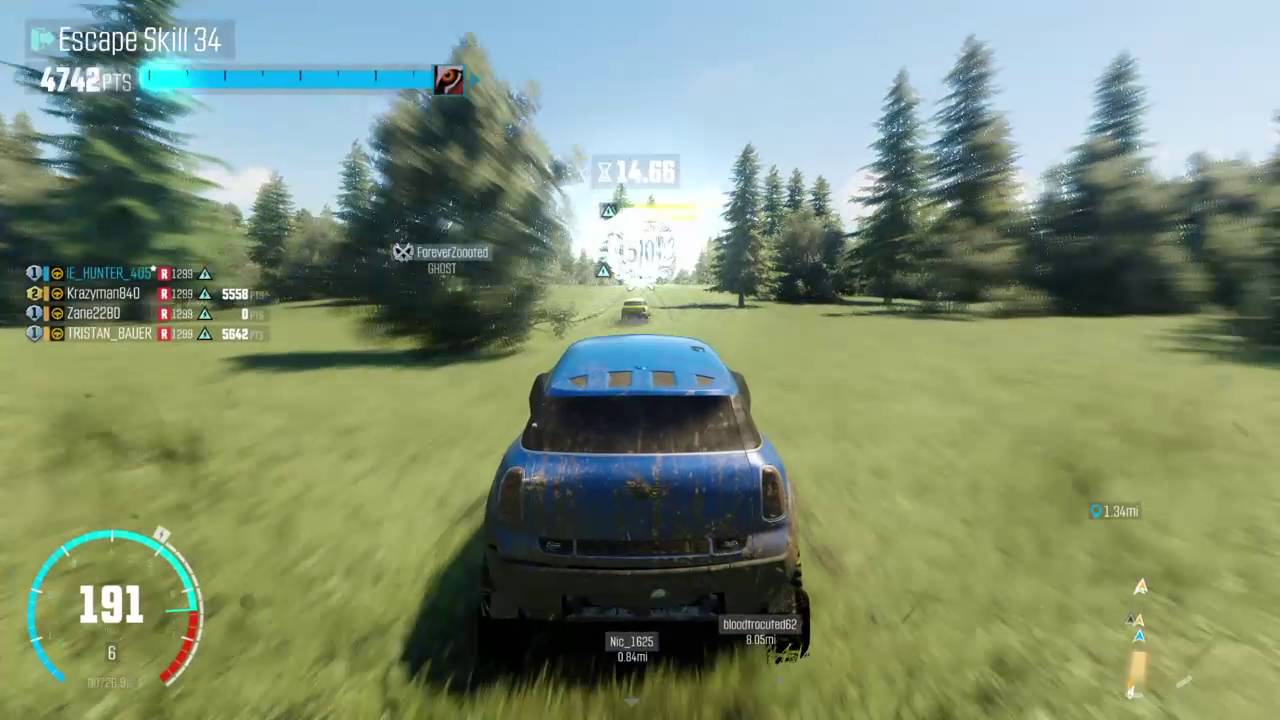 The Crew - escape skill - may summit - YouTube