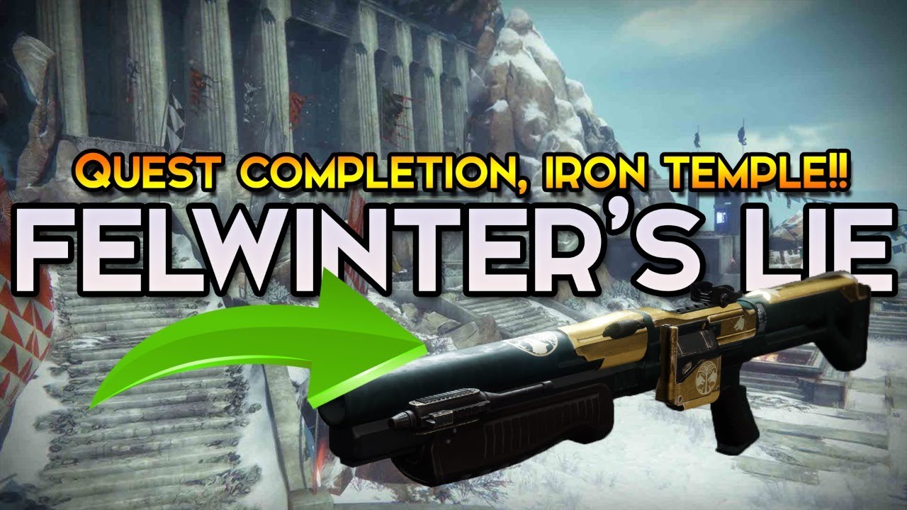 Destiny 2: Felwinter's Lie Quest (It's Broken....GLITCHED): How to Get ...