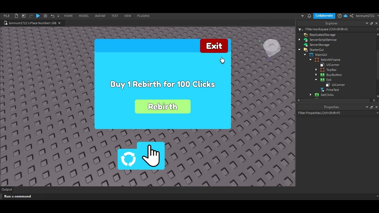 How To Make a Clicking Simulator In Roblox Part 2 - YouTube