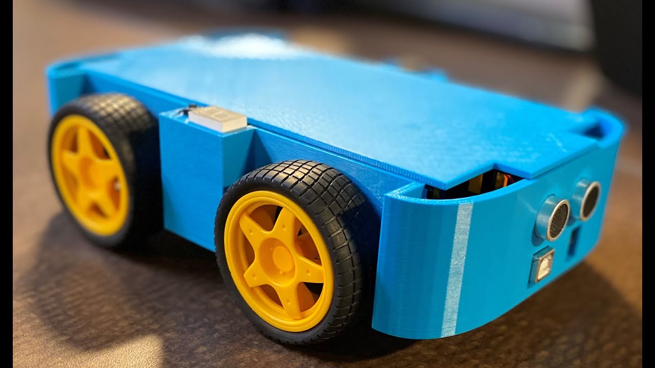 MECH307 Project Demonstration - Adaptive Cruise Control Car - YouTube