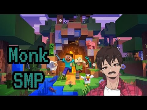 Building stuff on the Monk SMP - YouTube