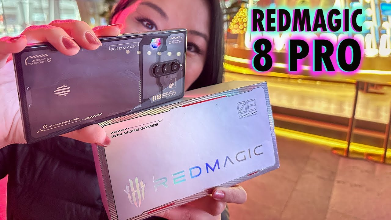 Redmagic 8 pro - O MONSTRO E MAIS BONITO Celular Gamer! - YouTube