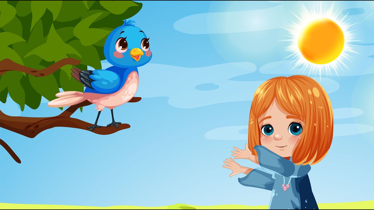 Bulbul Ka Bacha | Kids Poem | Urdu Nursery Rhyme For Children | Baby ...