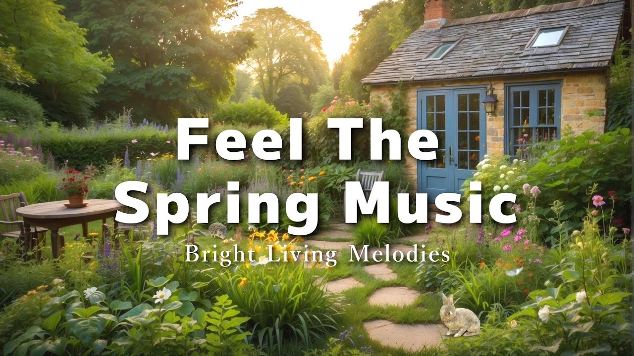 Welcome to My Cozy Terrace🌸 Gentle Piano Music and Coffee Time to Feel ...