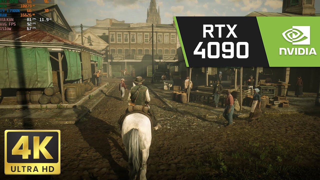 Red Dead Redemption 2 | 4K Ultra Graphics DLSS OFF | RTX 4090 - YouTube