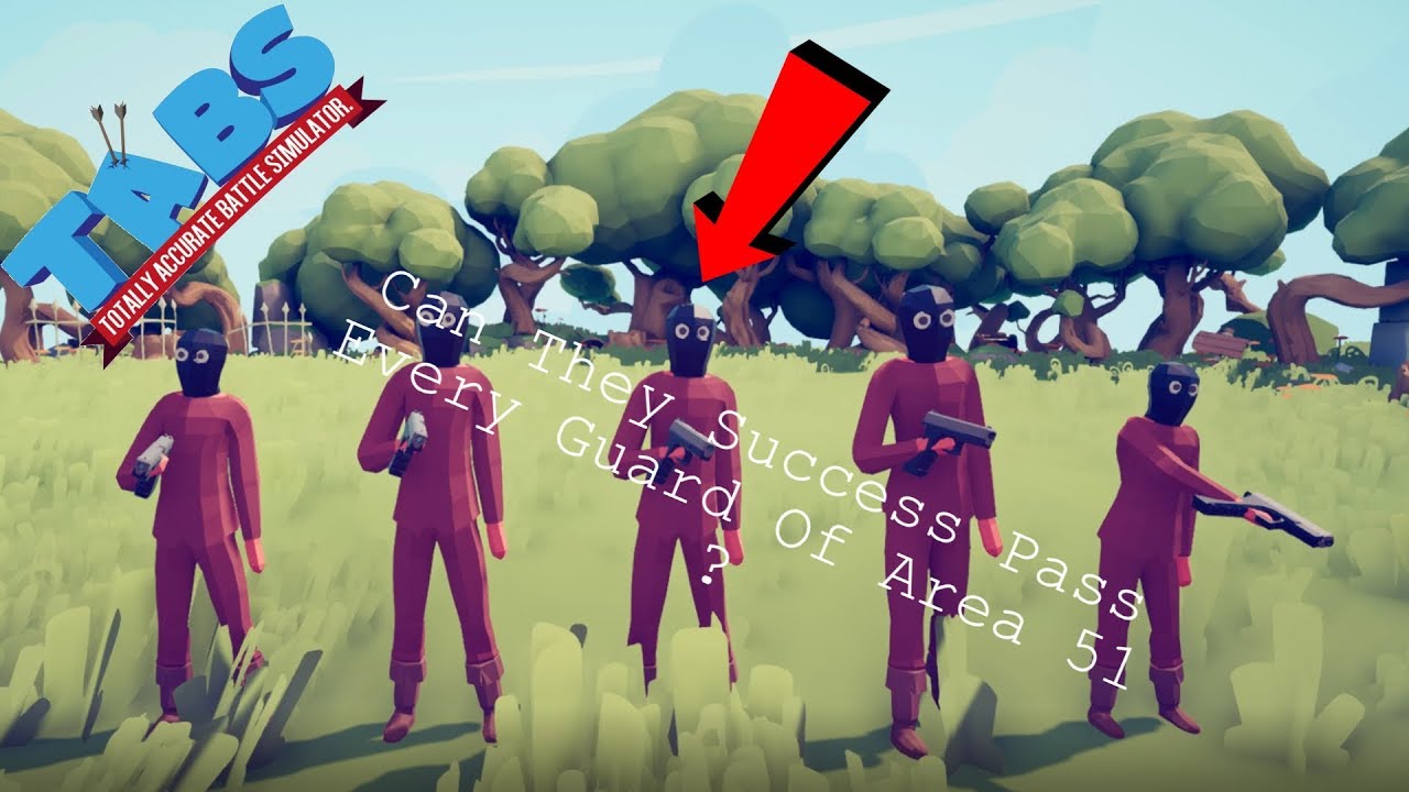 TABS | 5 Thief Vs Every Units Of Area 51 Guard (Same Price) - YouTube