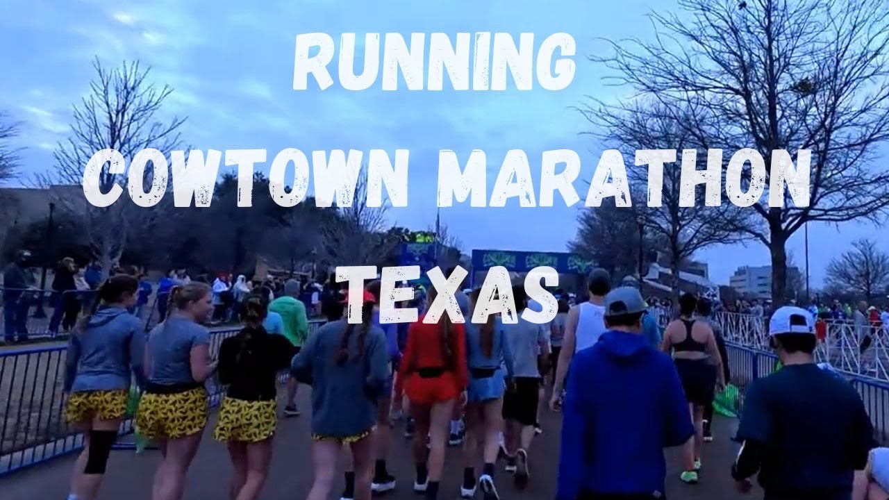Cowtown Marathon, Fort Worth, Texas, Feb 2025 | Motivational Running ...