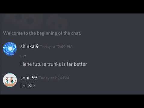 So I told Sonic93 Trunks Was Better - YouTube