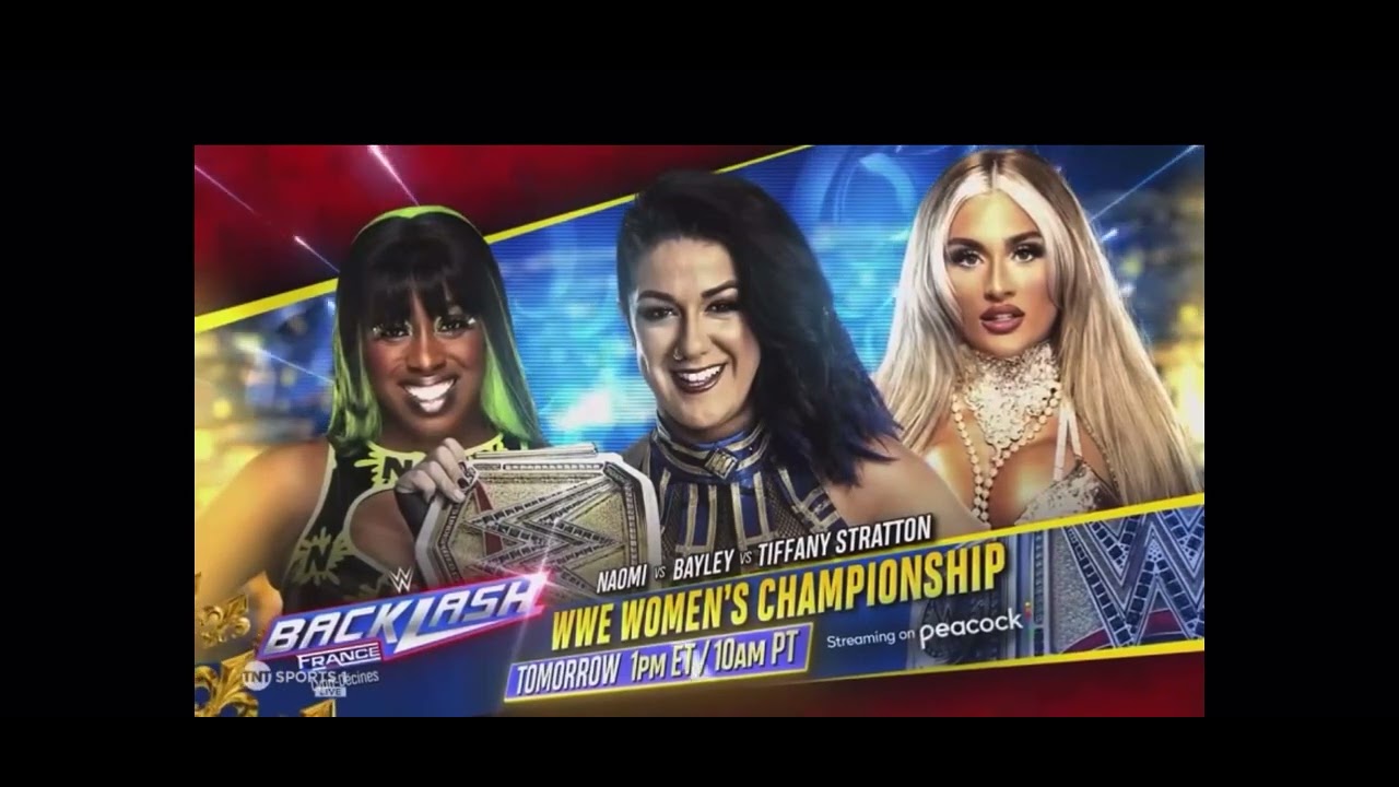 WWE Backlash 2024 Official Match Card - YouTube