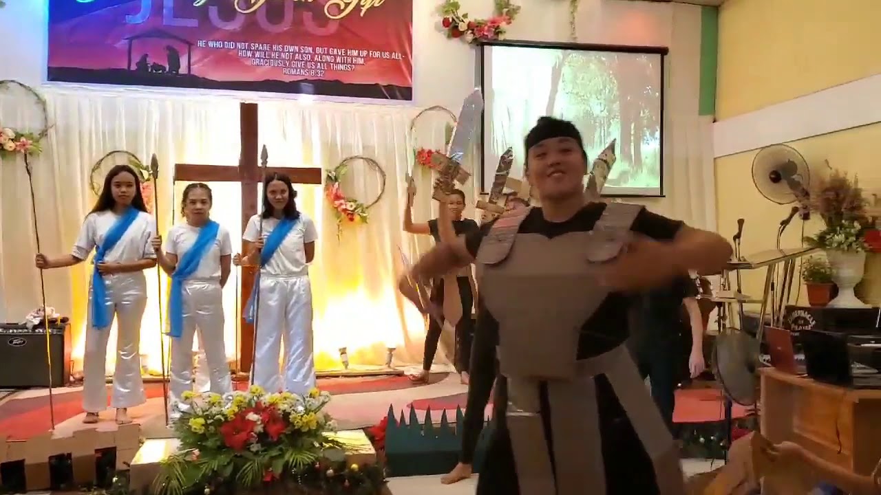 BIBLE STORY "DAVID & GOLIATH" drama dance presentation - YouTube