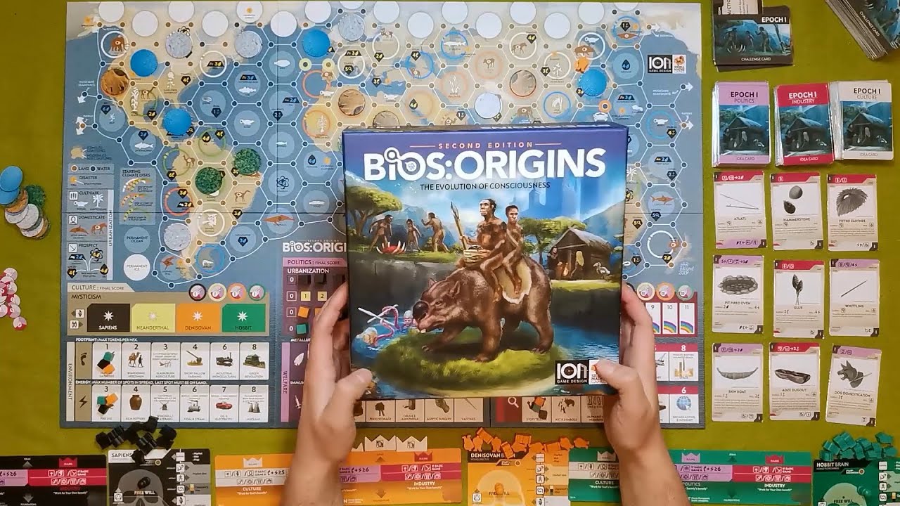 Bios: Origins - Детальное объяснение правил настольной игры - YouTube