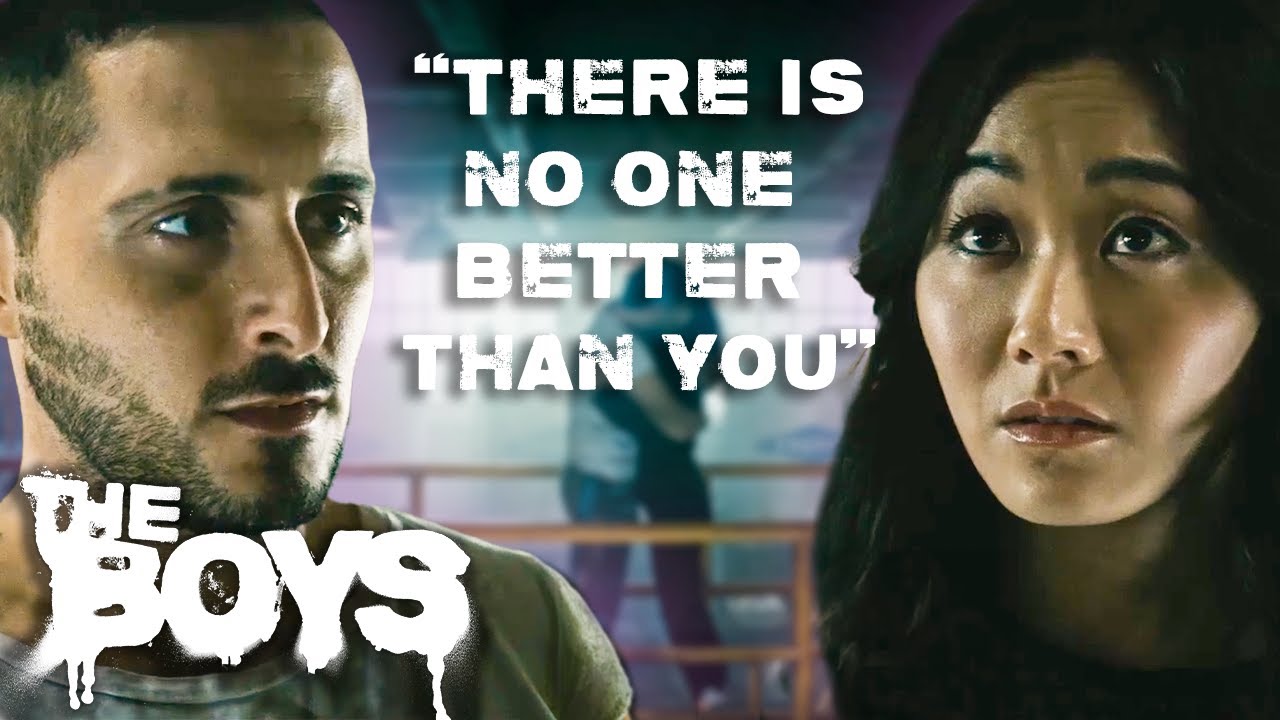 Frenchie And Kimiko Kiss | The Boys S4 - YouTube