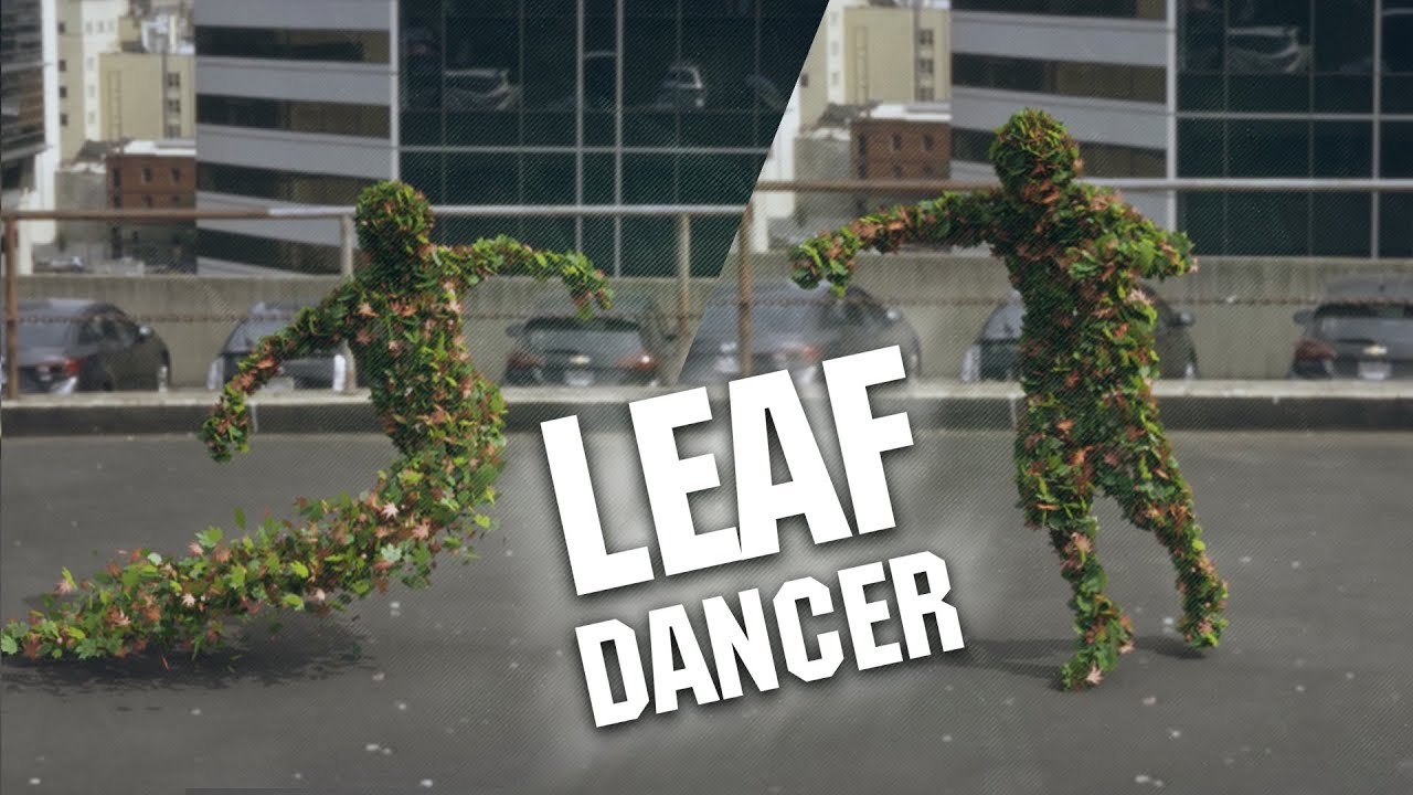 LEAF DANCER (HOUDINI MOPRH) - YouTube
