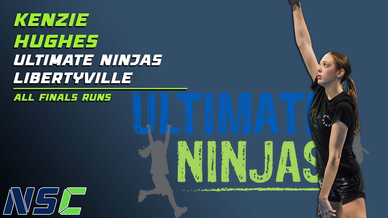 NSC 3rd Place Kenzie Hughes | Every Finals Run From Ultimate Ninjas ...