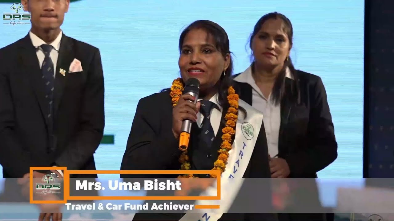 Travel Fund Achiever Mrs. Uma Bisht | DRS LIFECARE - YouTube