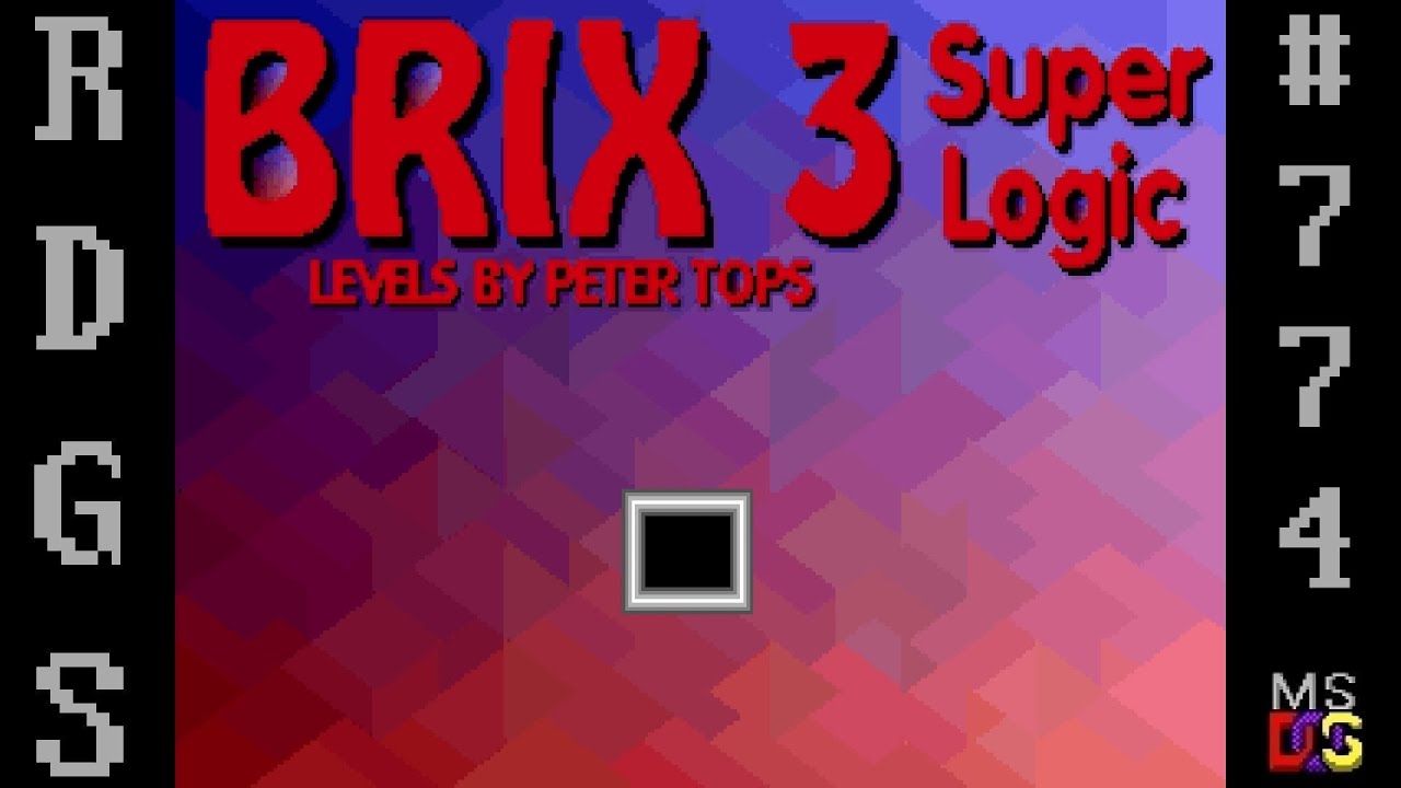 Random DOS Game Show #774: Brix 3: Superlogic (1993) - YouTube