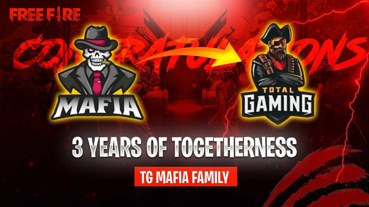 Journey of TG Mafia (Mafia Gang) Today Completed 3 years 🤩 ️ ...