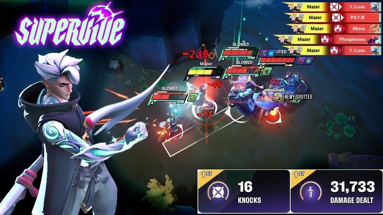 Jin Wiping Squads With EASE | Jin Main | Supervive - YouTube