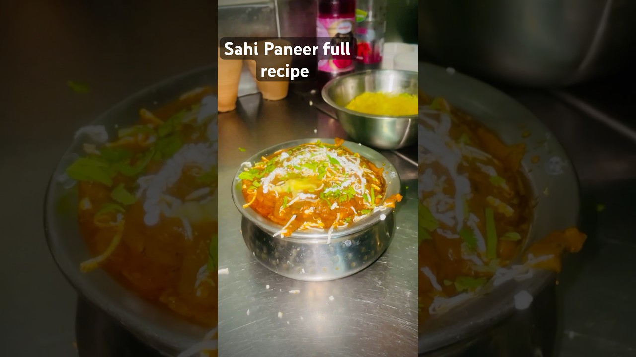 Sai Paneer full recipe #cheflife #youtube #food #cooking #life #sorts # ...
