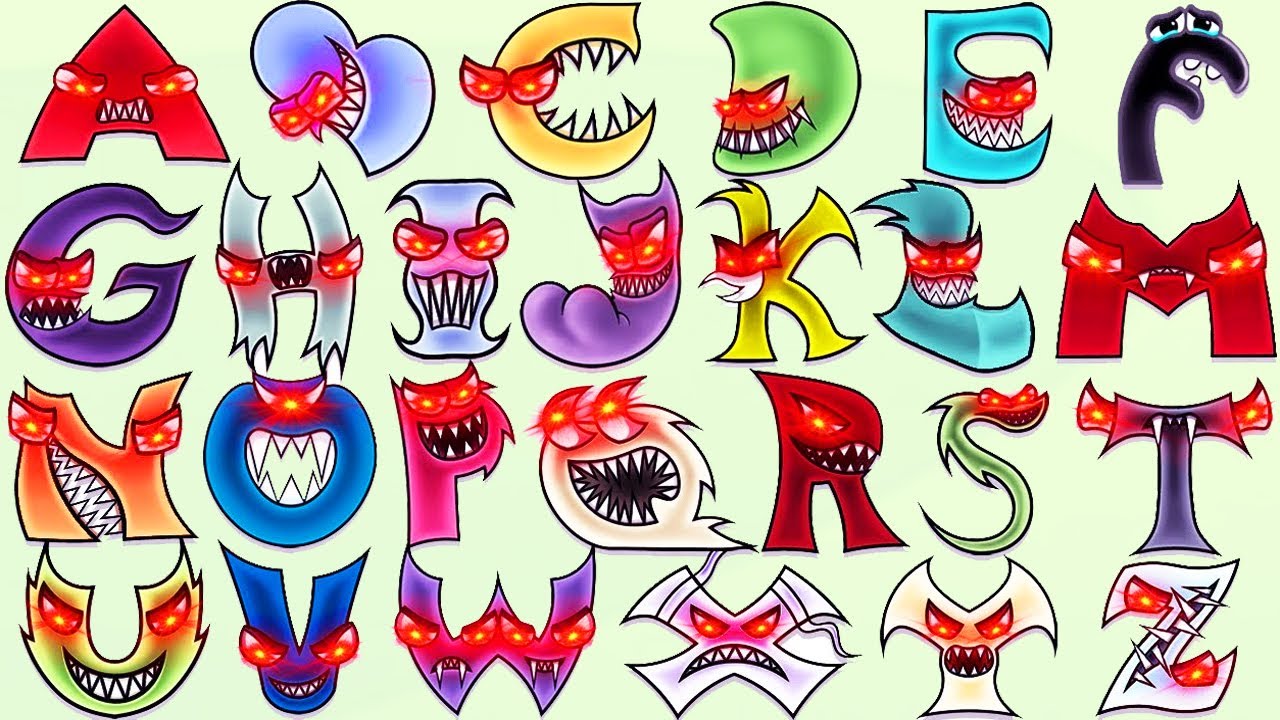 Alphabet Lifetime ( A-Z ),Alphabet Transformation Lore Full (A-Z ...