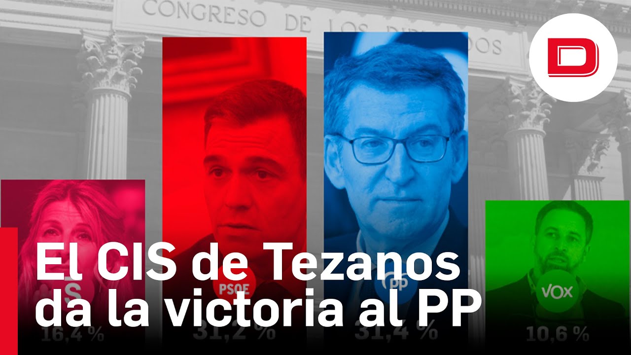 El CIS de Tezanos da una corta victoria a Feijóo y sin mayoría absoluta ...