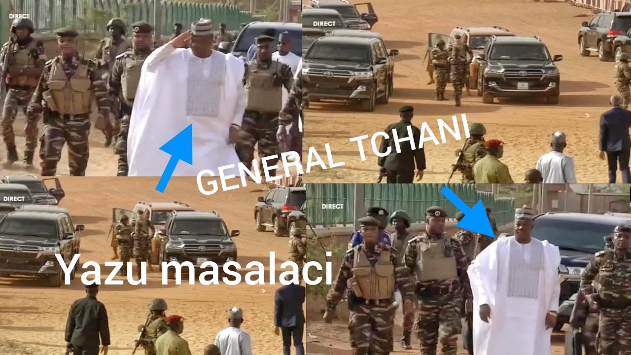 sugaba kasar Niger GENERAL TCHANI su taso daga masalaci doumai karama ...