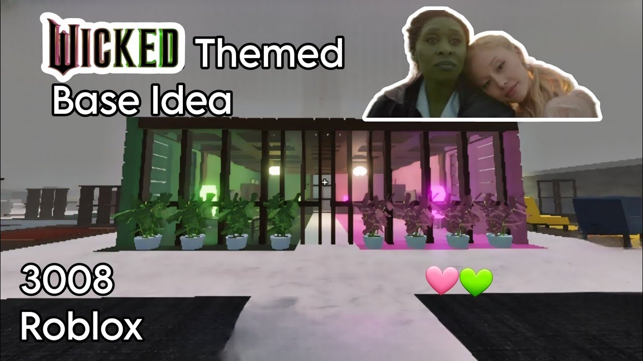 FULL TUTORIAL | MY 'WICKED' THEMED BASE IDEA FOR 3008 ROBLOX ...