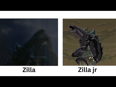Zilla roar vs Zilla Jr roar