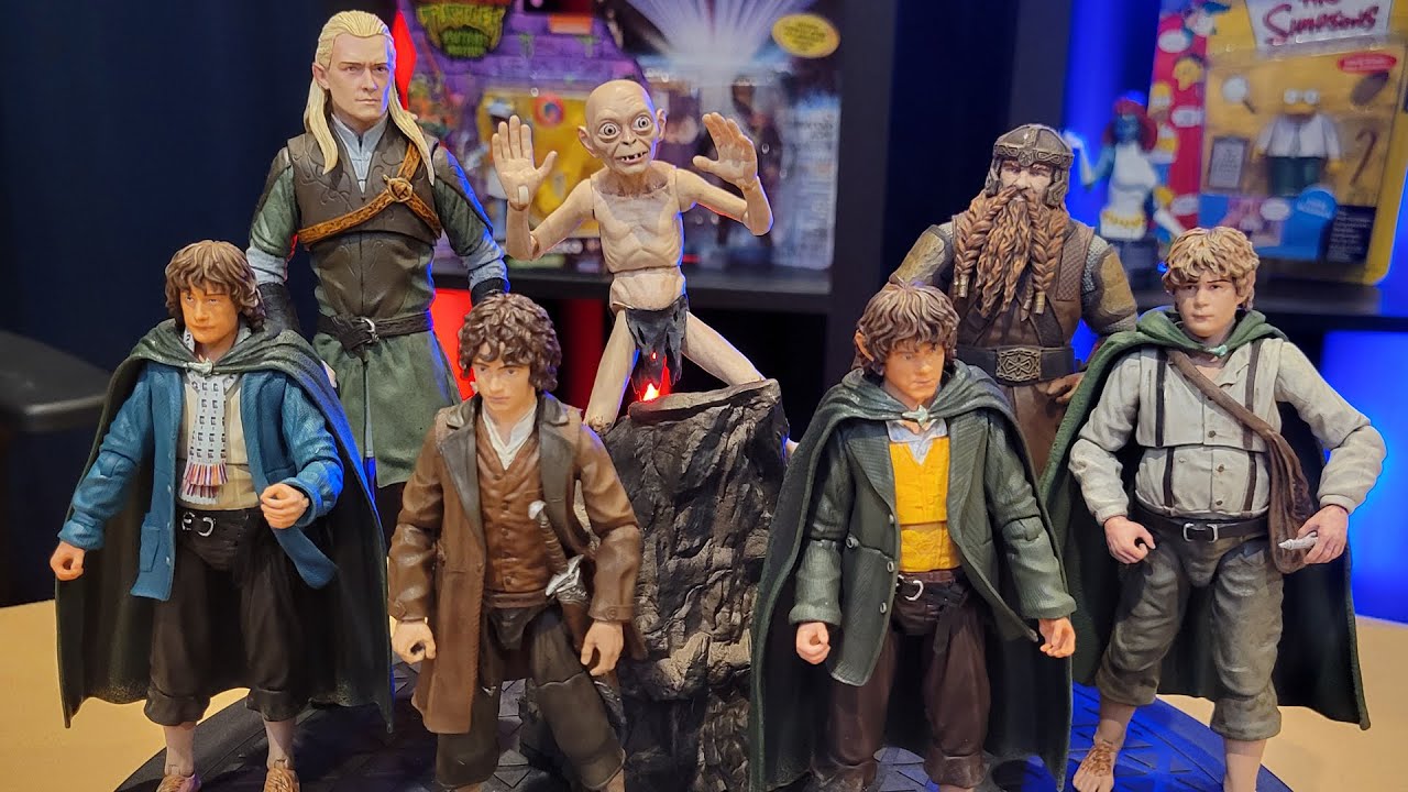 Lord of The Rings Merry and Pippin Diamond Select Figure Review - YouTube