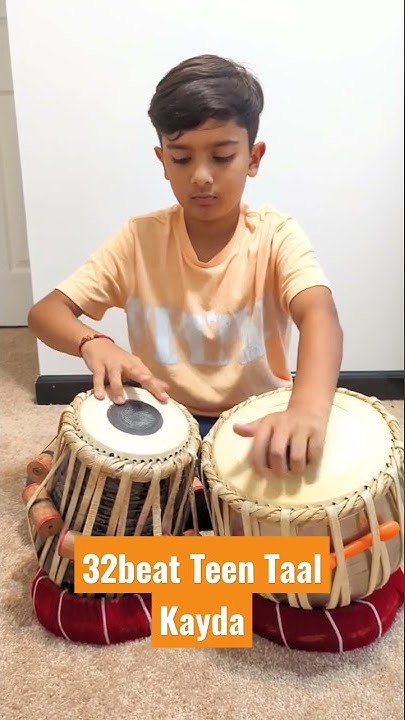 32beat Teen Taal Kayda | Tapan Dave Tabla - YouTube