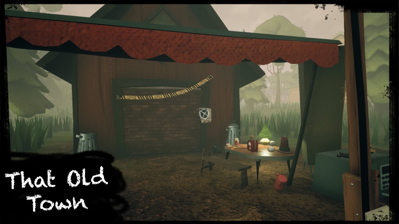 HELLO NEIGHBOR MOD KIT - THAT OLD TOWN [FULL GAME WALKTHROUGH] - YouTube