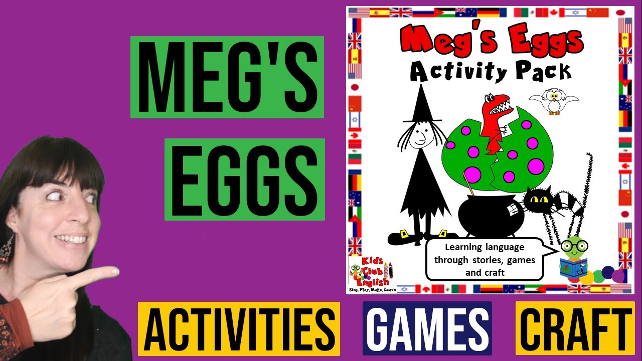 Meg's Eggs Activites, Games & Crafts Preview - YouTube
