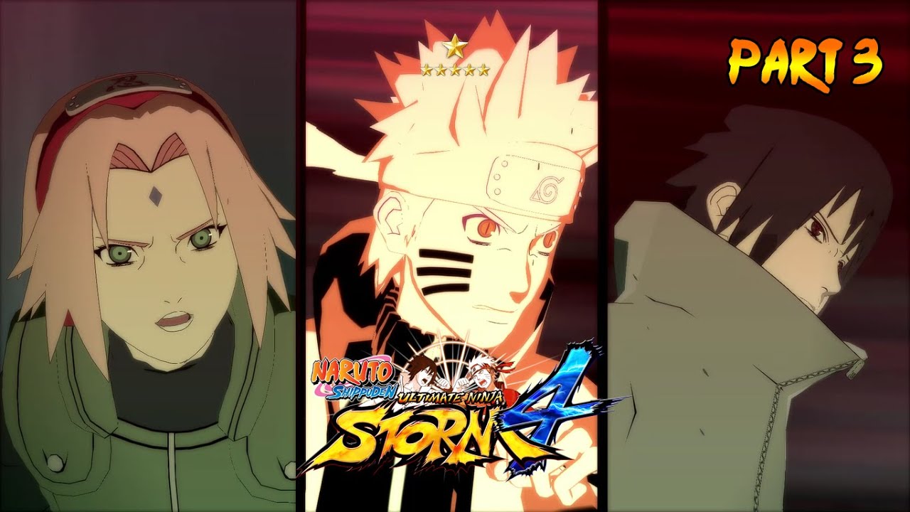TEAM 7 REUNION STORY Naruto Shippuden Ultimate Ninja Storm 4 #part3 # ...