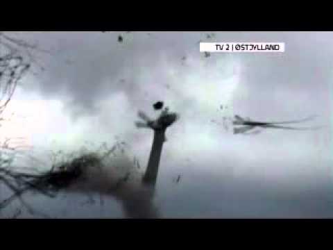 Wind Turbine destruction Slow Motion - YouTube