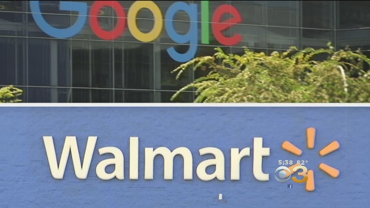 Walmart, Google Team Up For Voice Shopping - YouTube