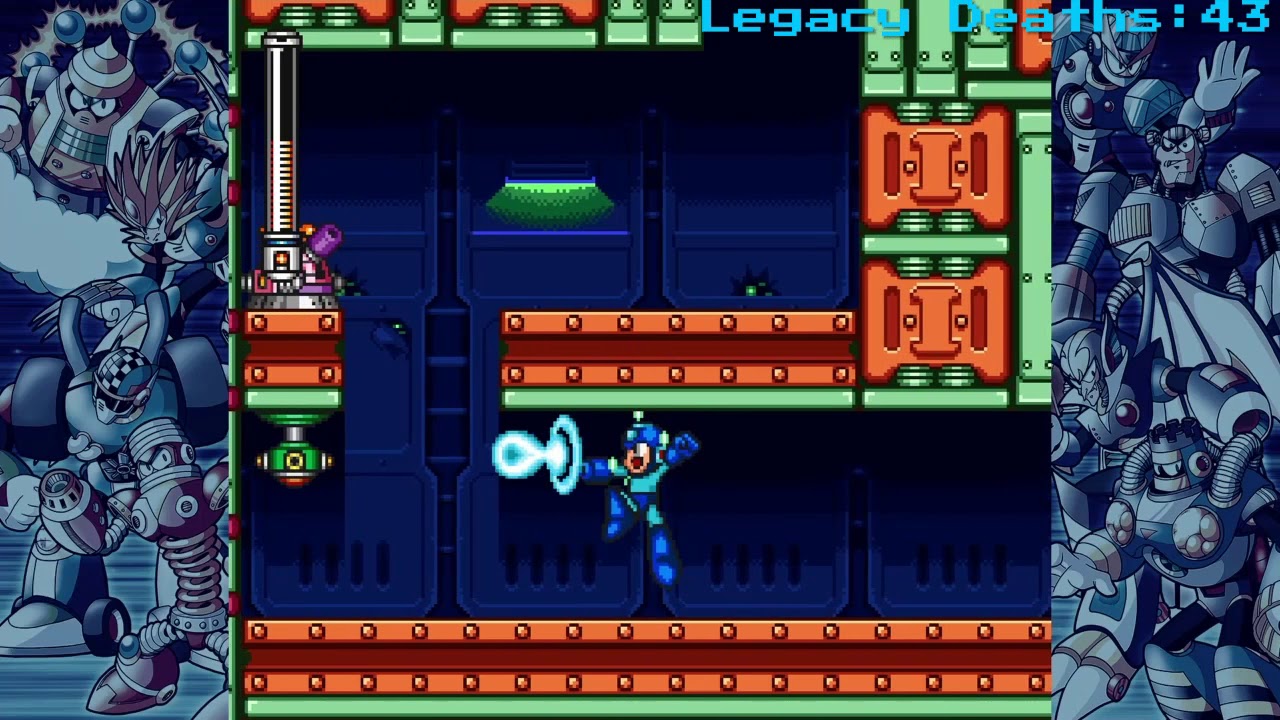 Mega Man Legacy Collection 2 Playthrough Pt.4- Junk Man Stage - YouTube