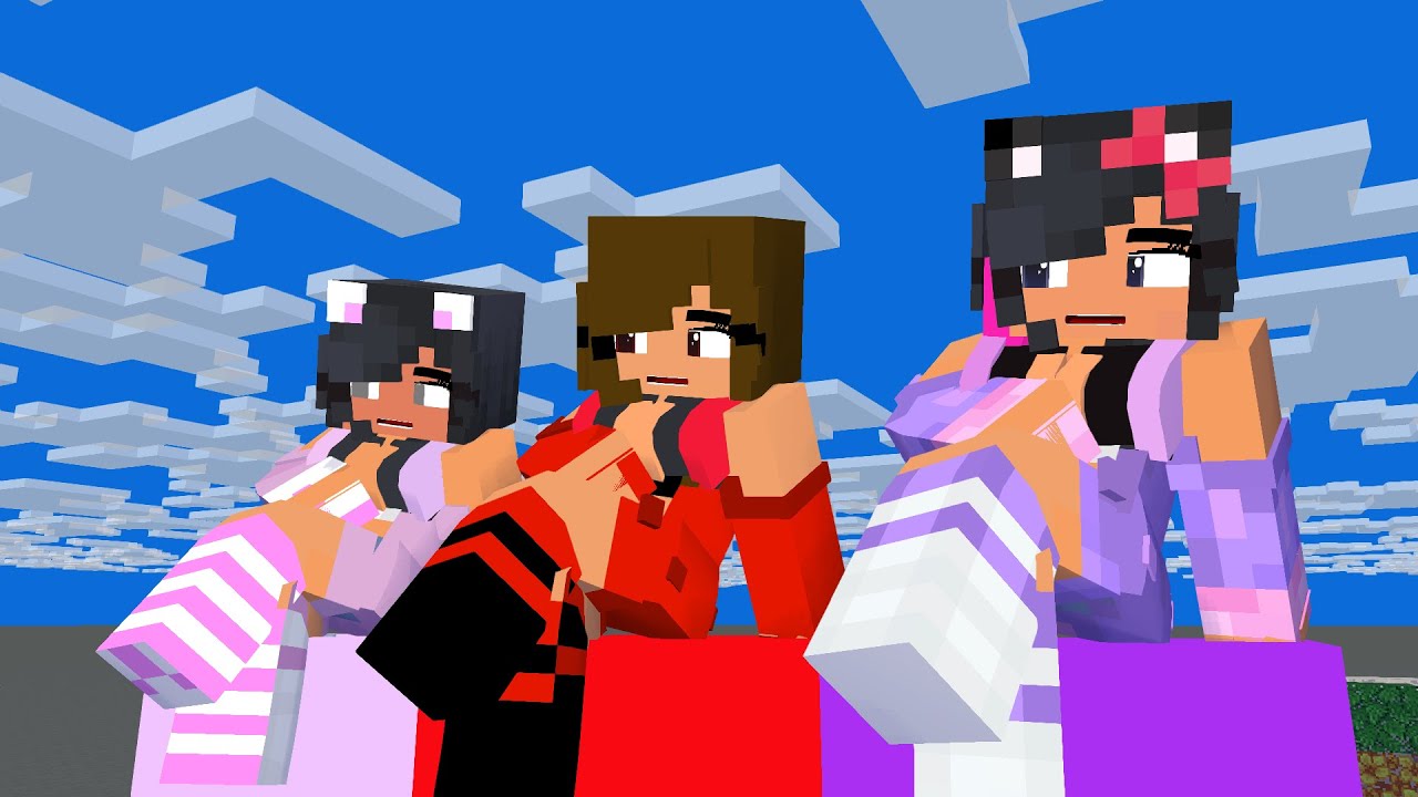LUCKY SUPER IDOL MEME : MINECRAFT ANIMATION APHMAU 08 - YouTube