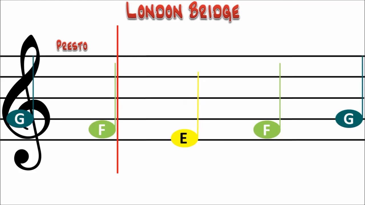 London Bridge For Boomwhackers® (Presto) - YouTube