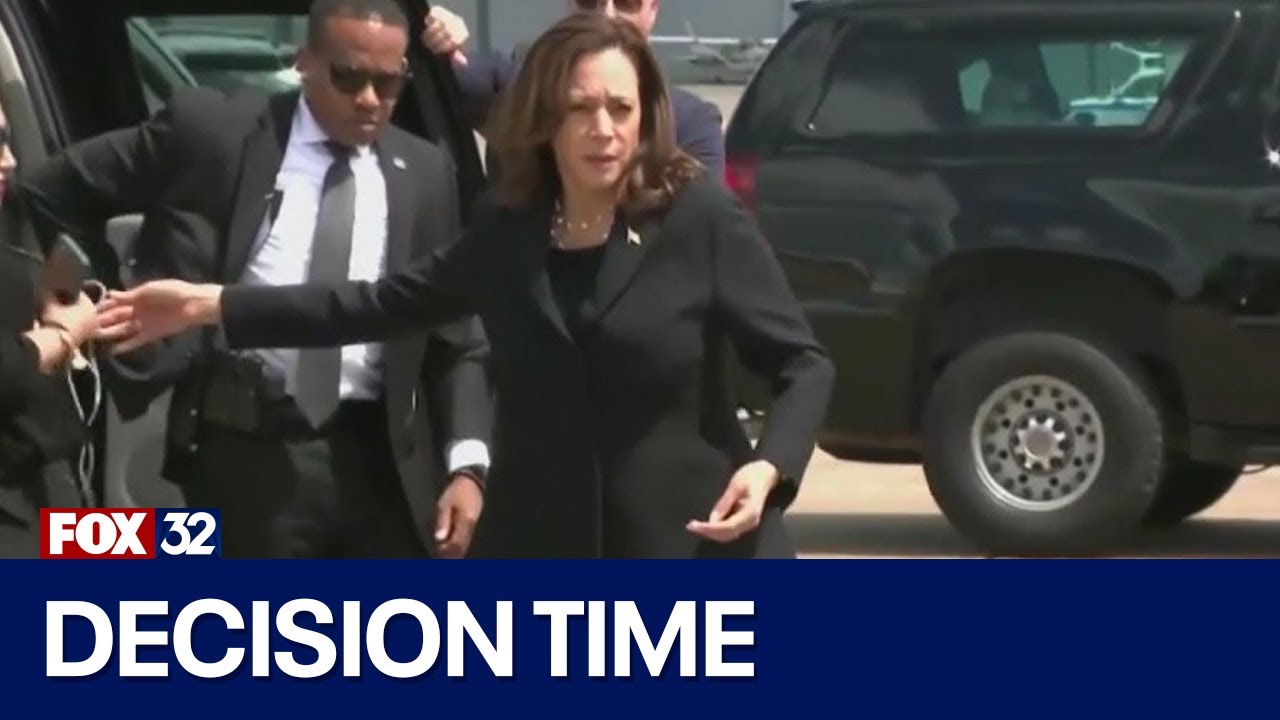 All eyes on Kamala Harris as running mate decision looms - YouTube