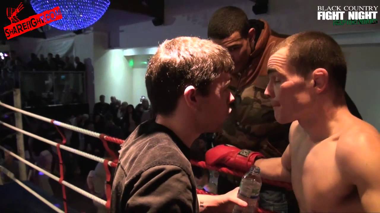 Black Country Fight Night HELP FOR HEROES Ross Hamilton VS Jimmy Murray ...